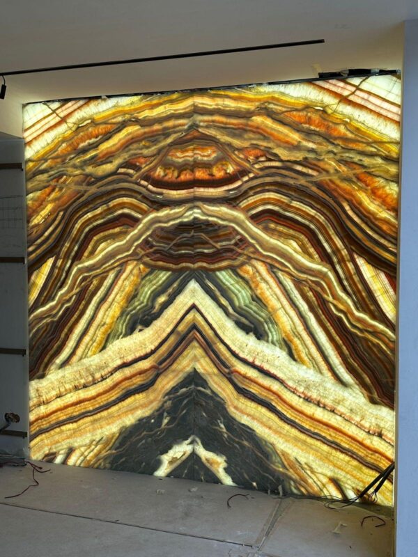Backlit Stone in architecture and interior design: types and ...